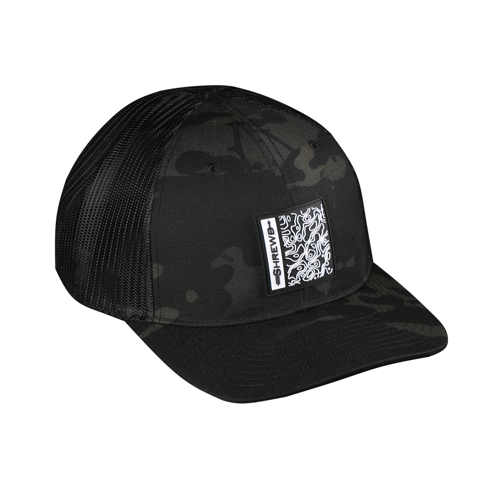 Contour Hat - Black Multicam