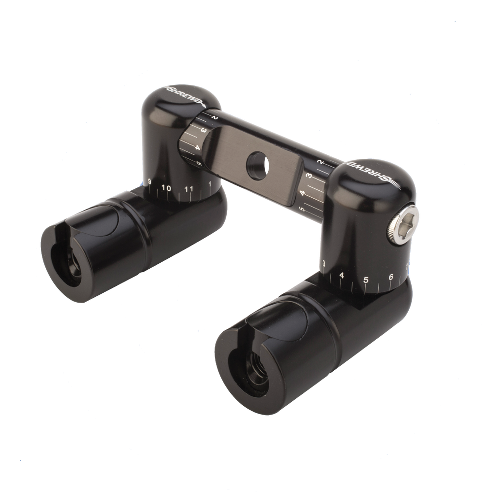 Double V-Bar - Gloss Black